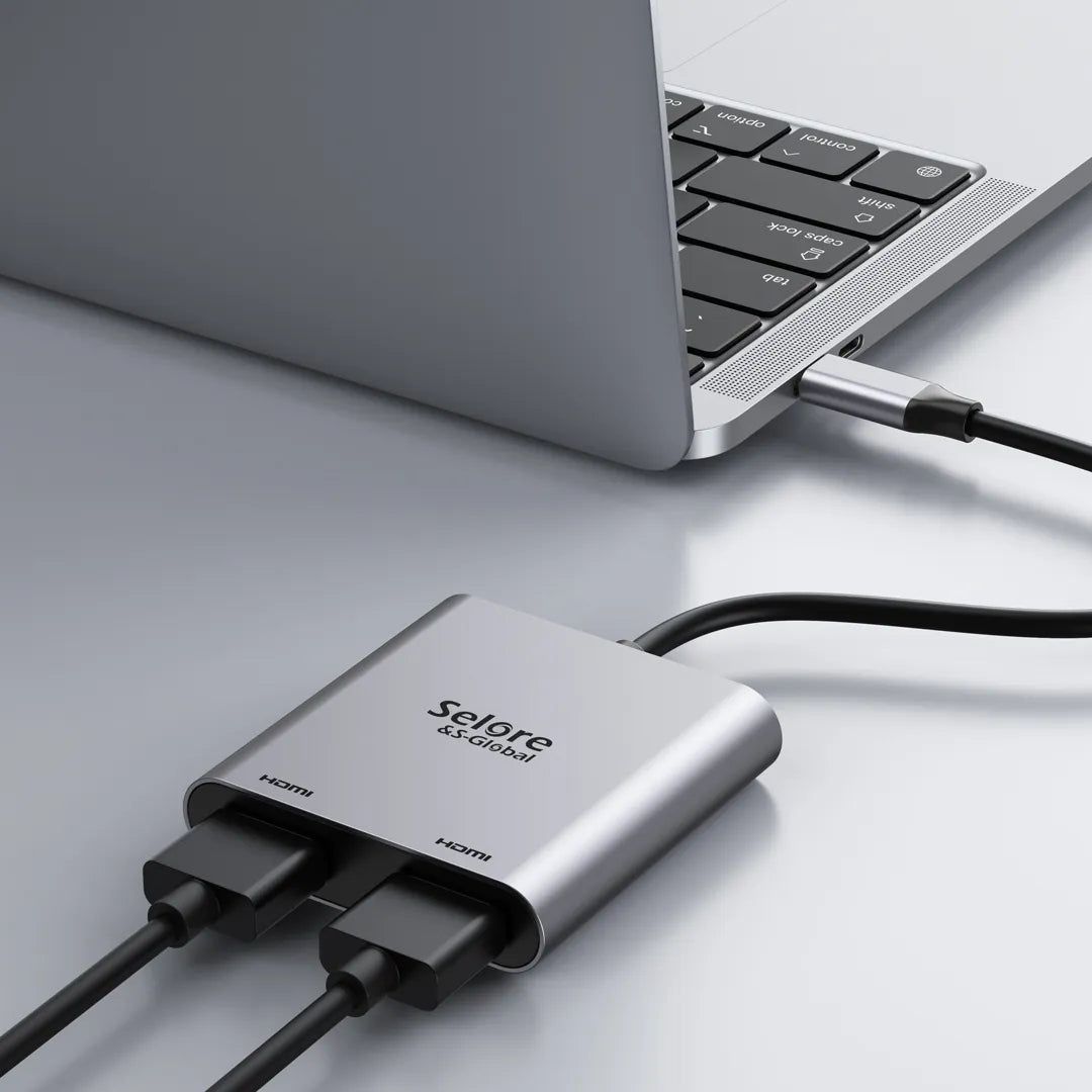 The Selore&S-Global USB-C to Dual HDMI Adapter: Enhancing Your Display